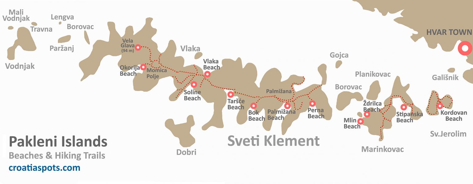 Pakleni Islands (Hvar) - CroatiaSpots