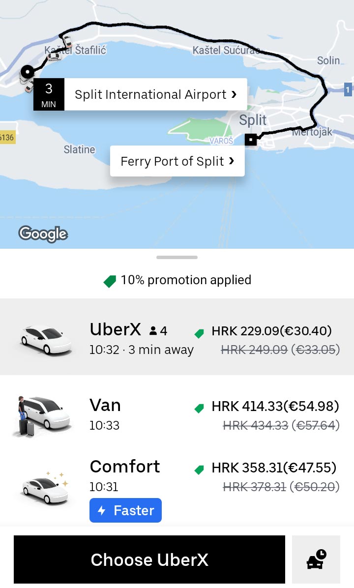 Split to Hvar Ferry, Car Ferry, Drive, Bus - Best Routes (2026)